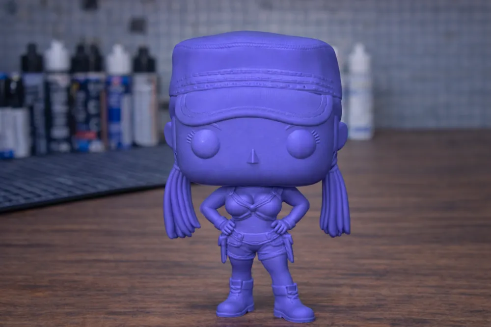 The Walking Dead Rosita Chibi Figure - Free 3D Print Model - MakerWorld