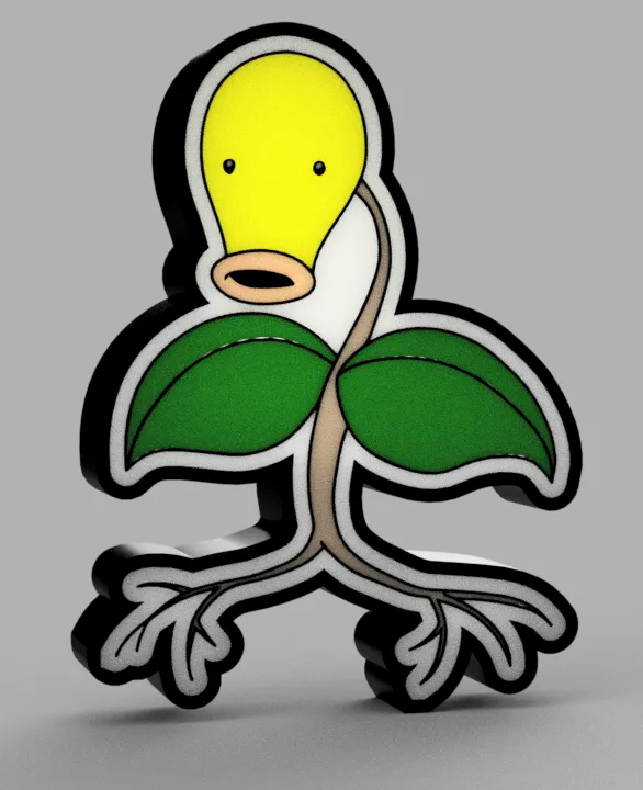 Pokemon - 0069 Bellsprout by BeeTee 3D - MakerWorld
