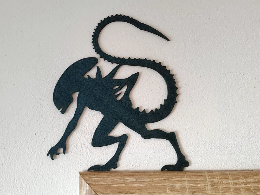 Xenomorph [alien] Door Corner by fD.667 - MakerWorld