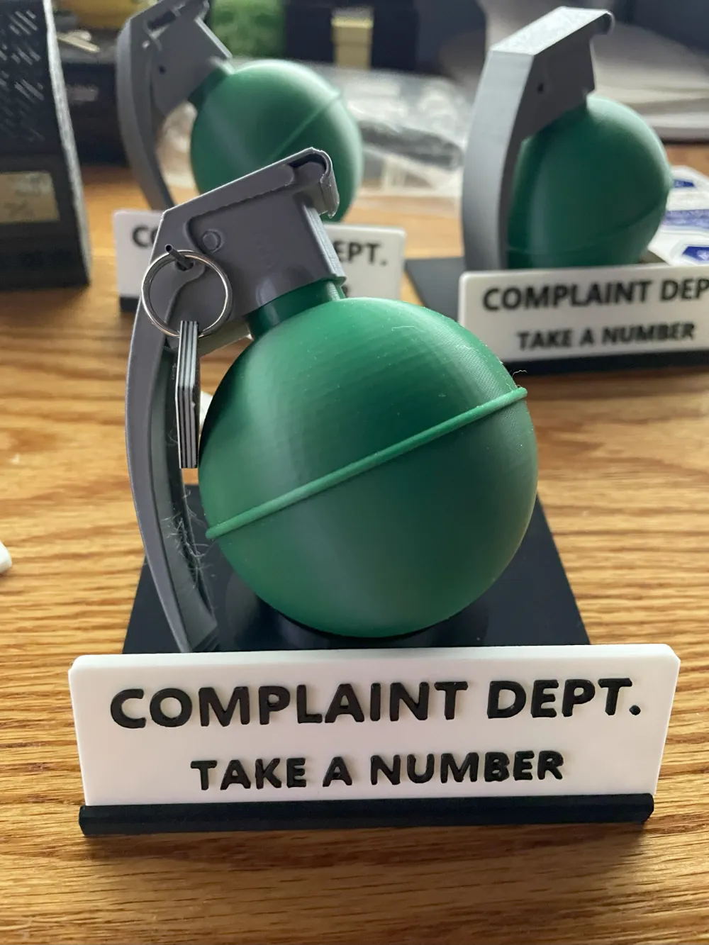 Simple Complaint Dept Grenade, Name Plate and Grenade Base Remixed by ...