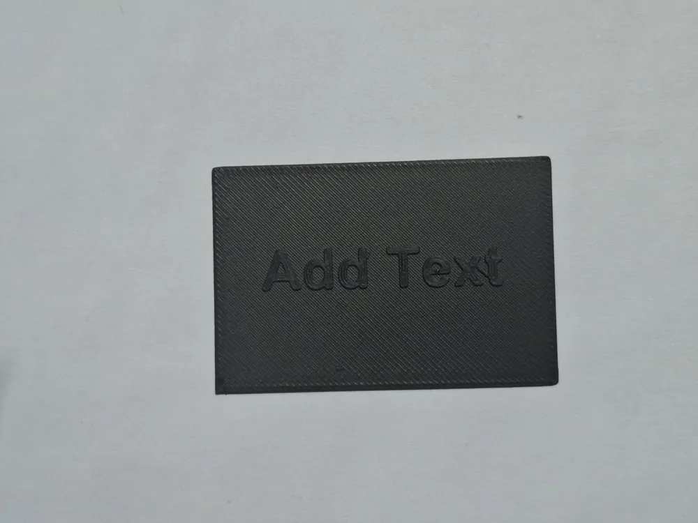 Paper Thin Custom Card by Meitiz3D MakerWorld: Download Free 3D Models