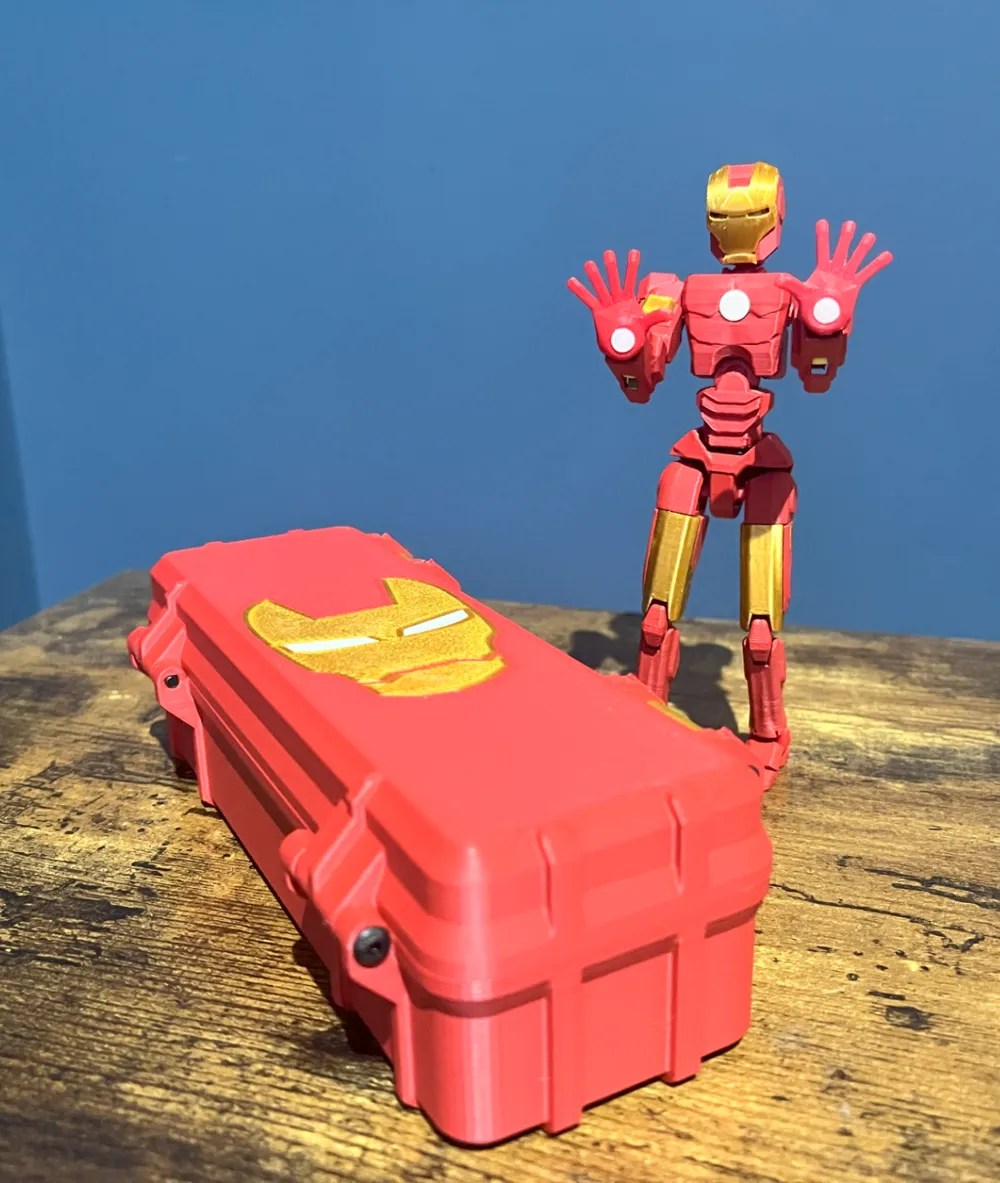 Dummy 13 - Rugged Storage Box - Iron Man Remixed by Real Cloud ...