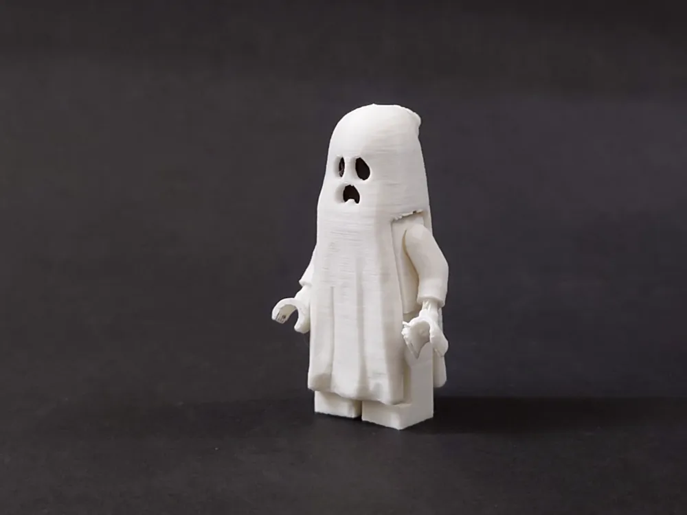 Brick Ghost minifigure 1/1 scale (Legos). by Typool - MakerWorld