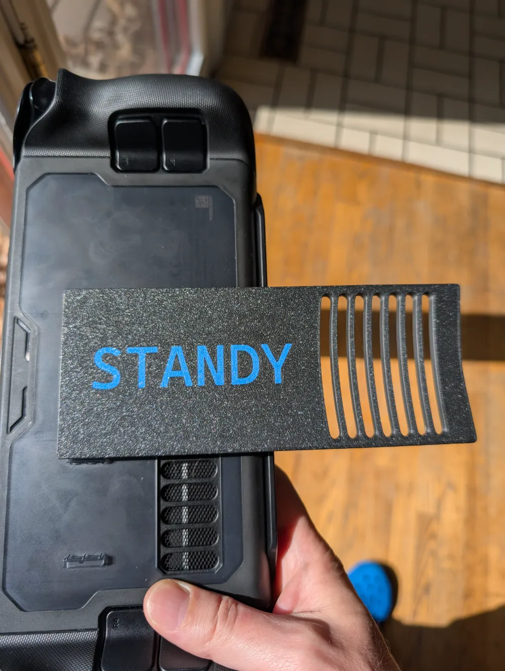 Standy - Steam Deck JSAUX Case Belly Stand by doubleomarty - MakerWorld