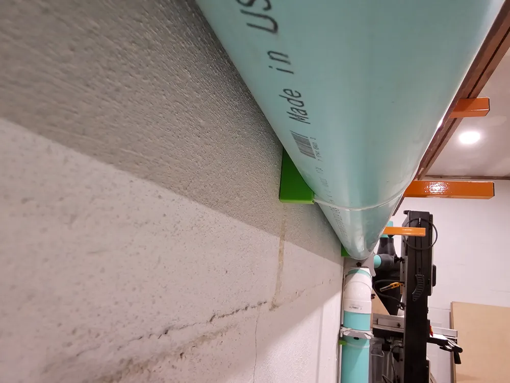 4 inch DWV wall mount for dust collection by Oclure - MakerWorld