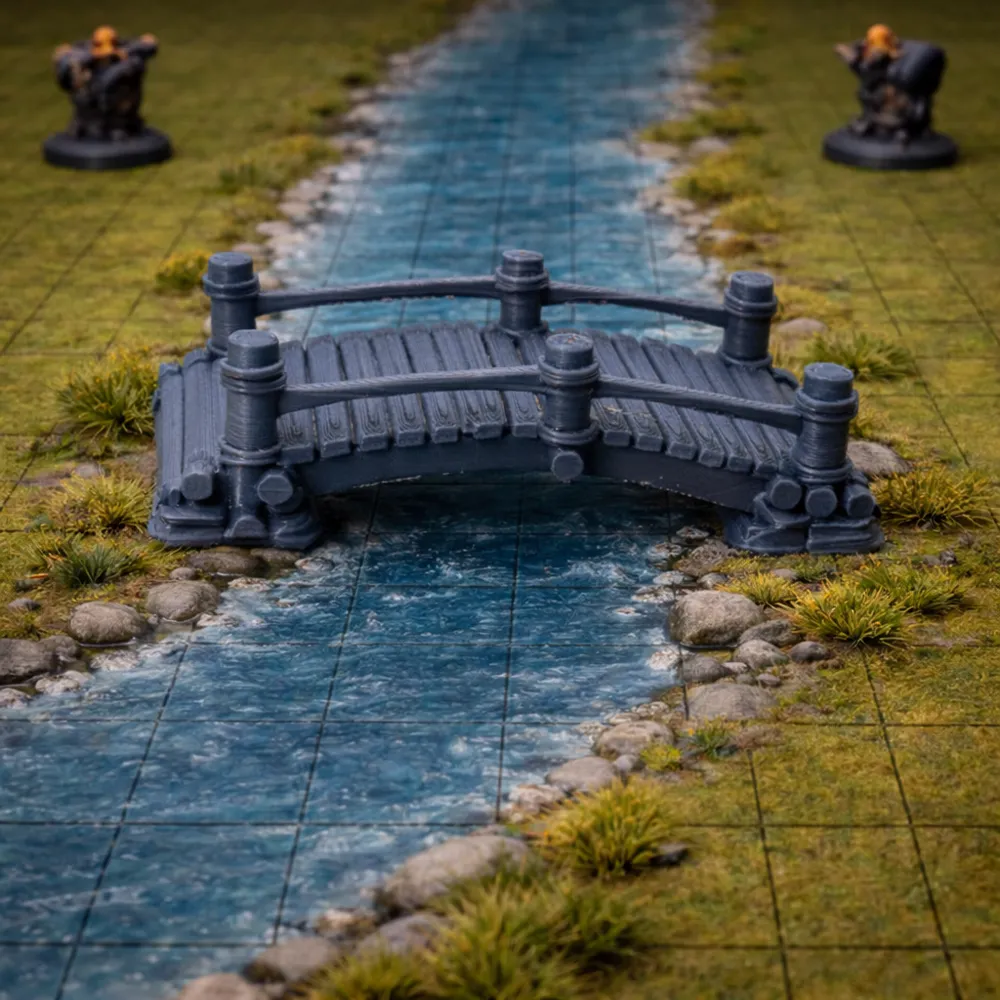 Old Wooden Bridge for Tabletop Wargame DnD - Free 3D Print Model ...