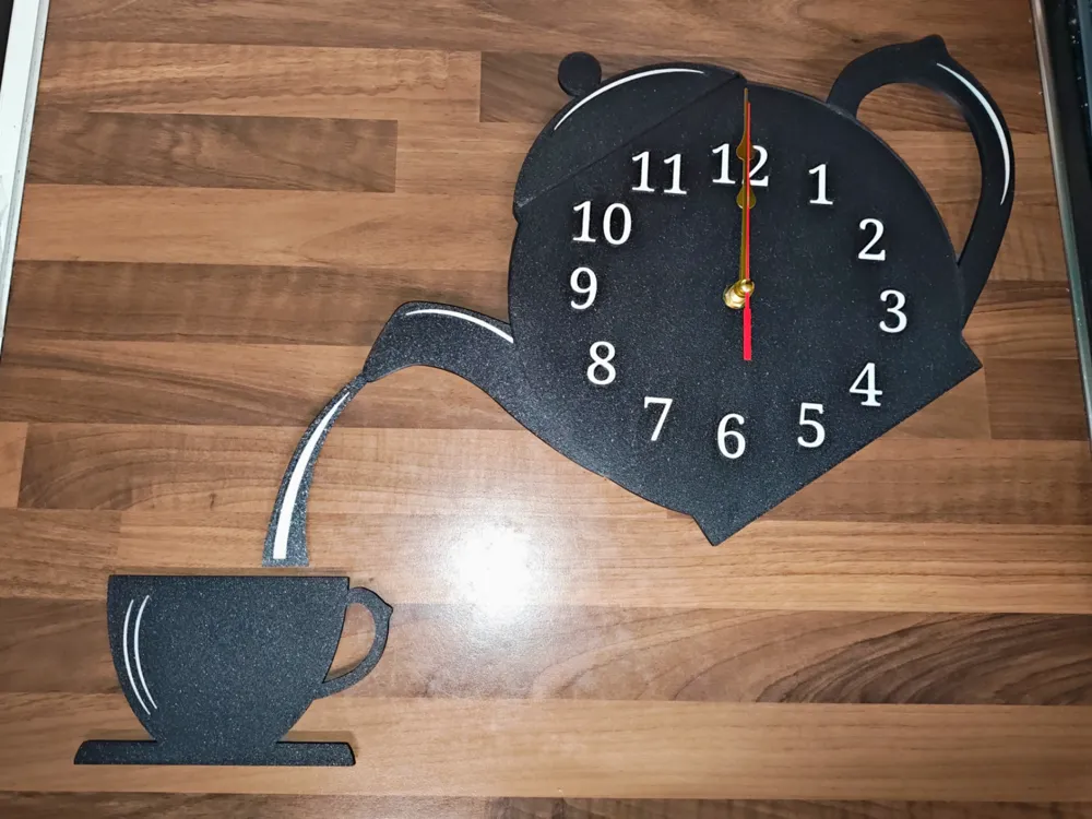 Teapot Clock by ApophisPrints - MakerWorld