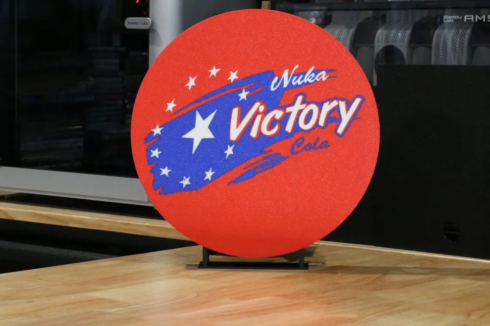 Fallout Nuka Cola Victory LED Light Box by The 3D Print Smiths ...