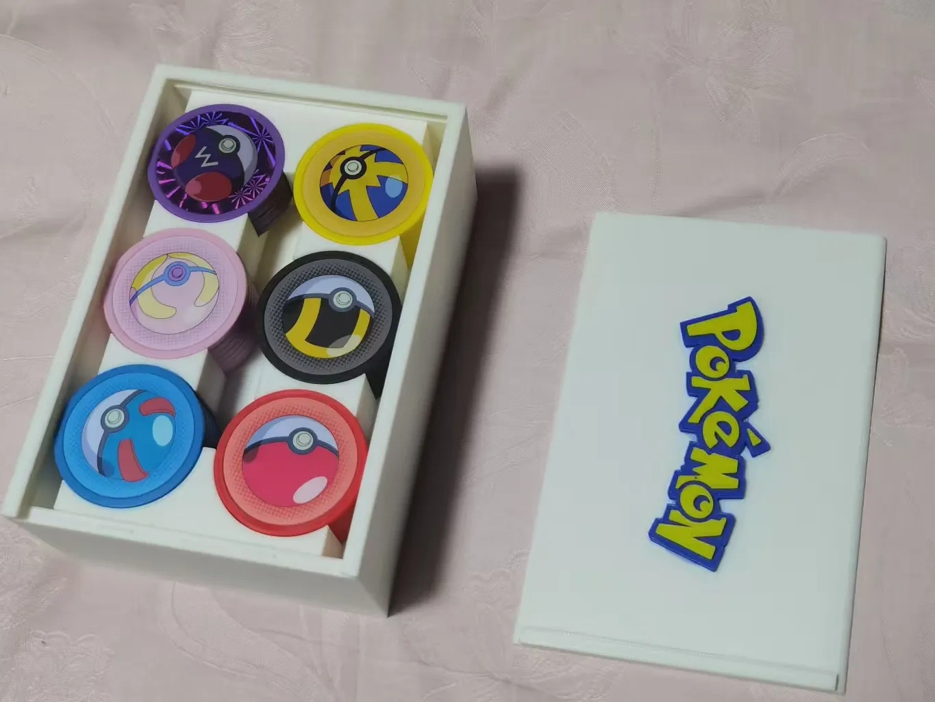Pokemon Scarlet and Violet Card Storage Box by sangenyinyue - MakerWorld