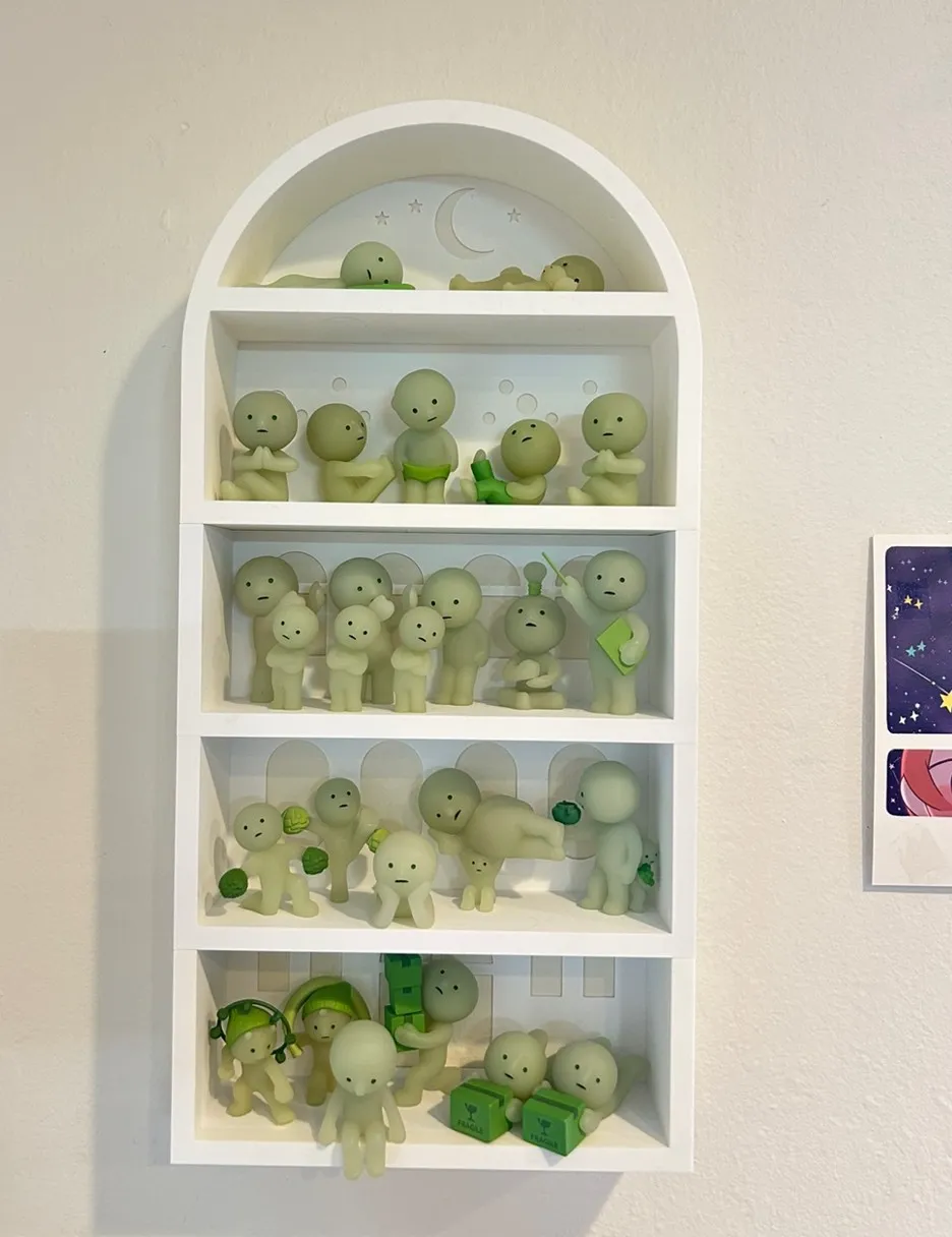 Modular Mini Figure Display Shelf - Smiski & more by vrplanet ...