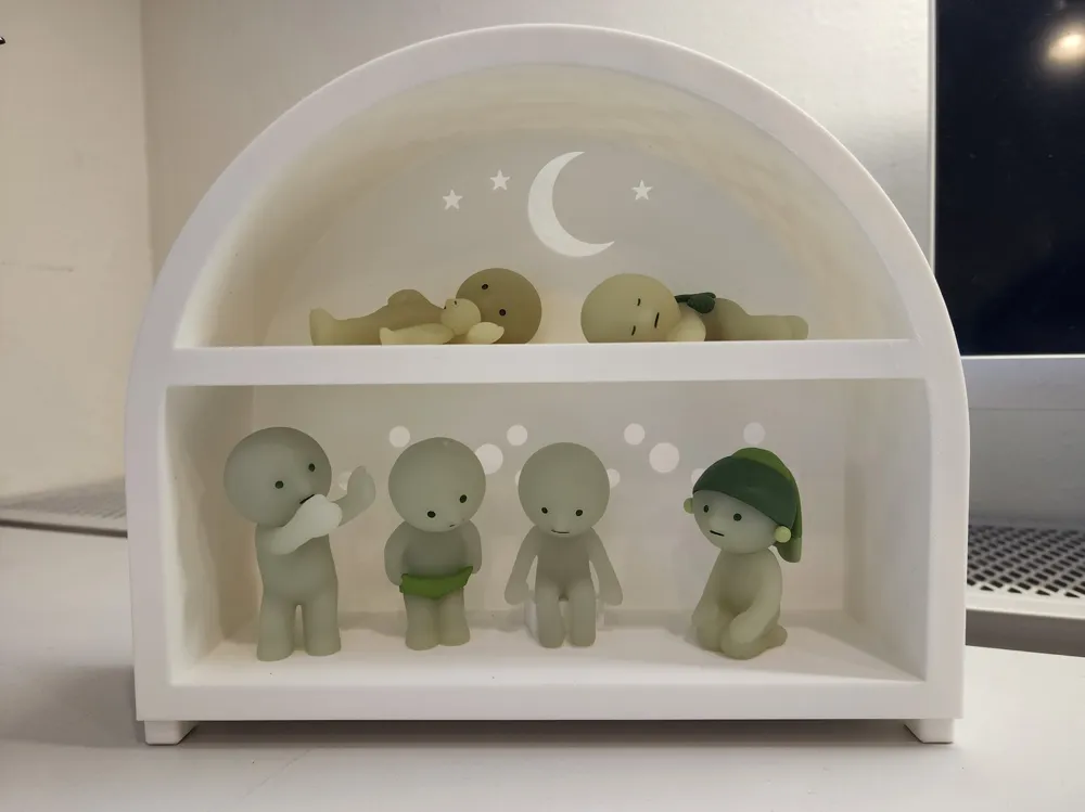 Modular Mini Figure Display Shelf - Smiski & more by vrplanet ...