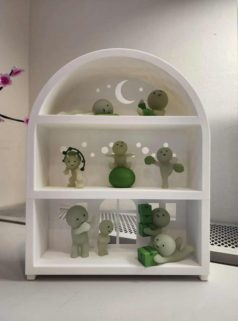 Modular Mini Figure Display Shelf - Smiski & more by vrplanet ...