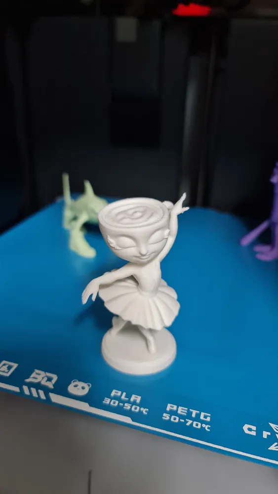 Ballerina Cappuccina Italian Brainrot by Bu3d MakerWorld: Download Free 3D Models