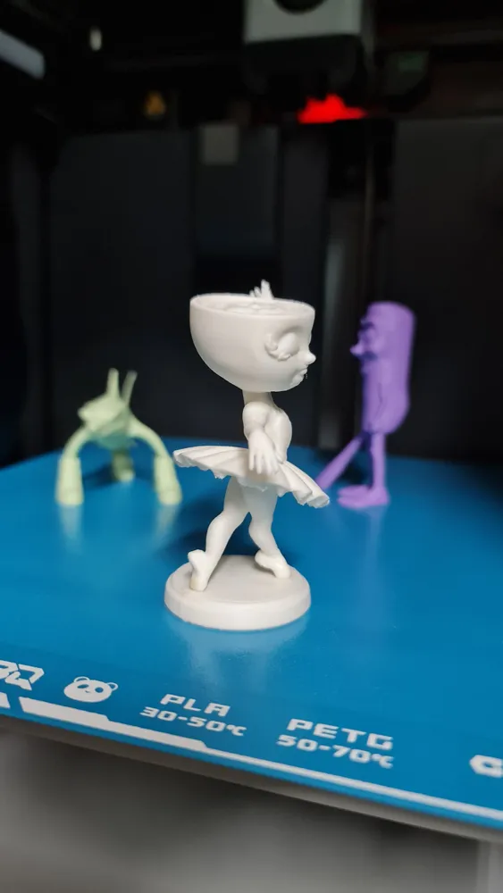 Ballerina Cappuccina Italian Brainrot by Bu3d MakerWorld: Download Free 3D Models