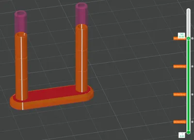 Stringing test - temperature towers by Warstwy3D.pl - MakerWorld