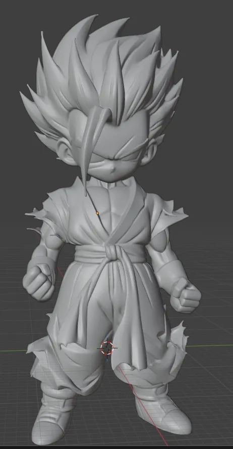 3D Model Gohan - Free 3D Print Model - MakerWorld