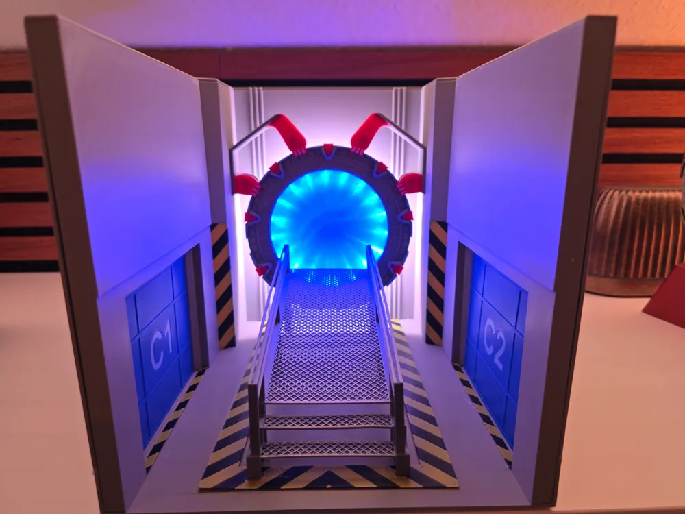 Stargate [Book Nook] - Free 3D Print Model - MakerWorld