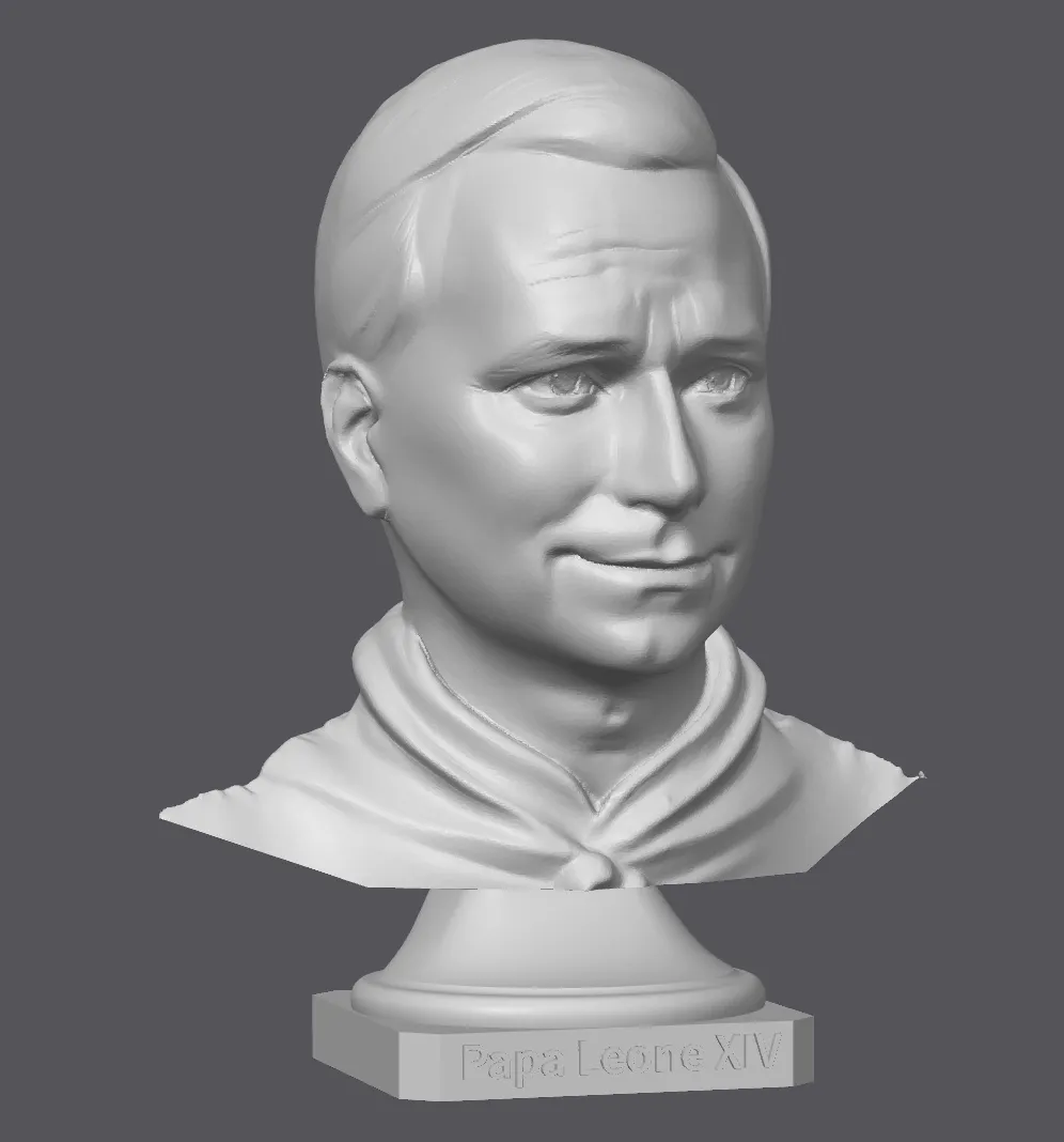 Pope Leo XIV Robert Francis Prevost by AloxMaker MakerWorld: Download ...