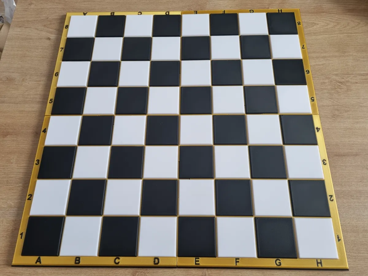 Modular Chess Board with Coordinates - Free 3D Print Model - MakerWorld