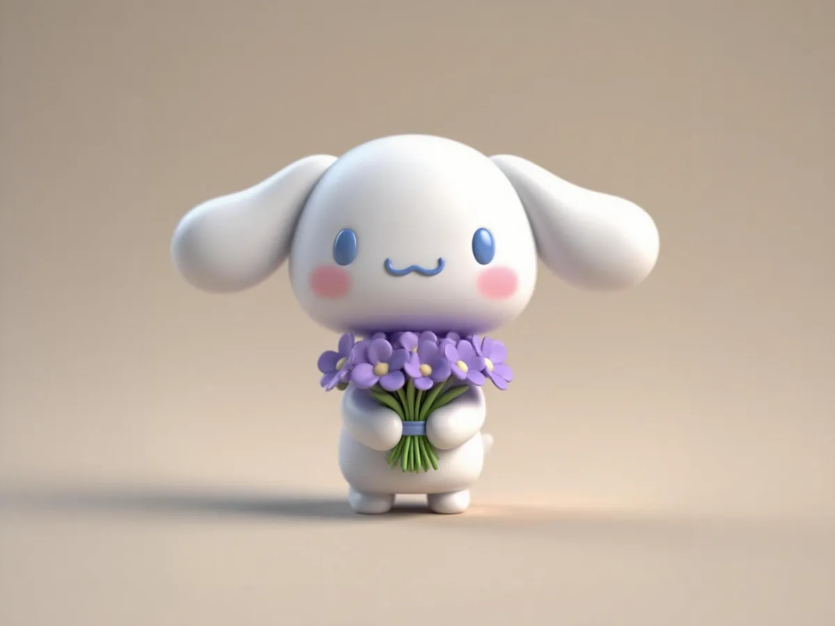Cinnamoroll Bouquet - Hand-held Flower Series - Cute Sanrio Peripheral ...