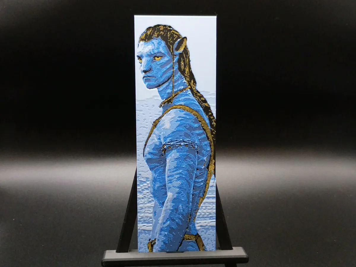 Jake Skully, Avatar Bookmark by 3djd MakerWorld: Download Free 3D Models