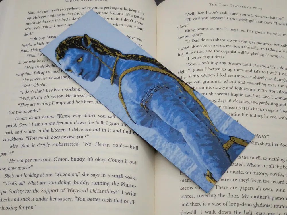 Jake Skully, Avatar Bookmark - Free 3D Print Model - MakerWorld