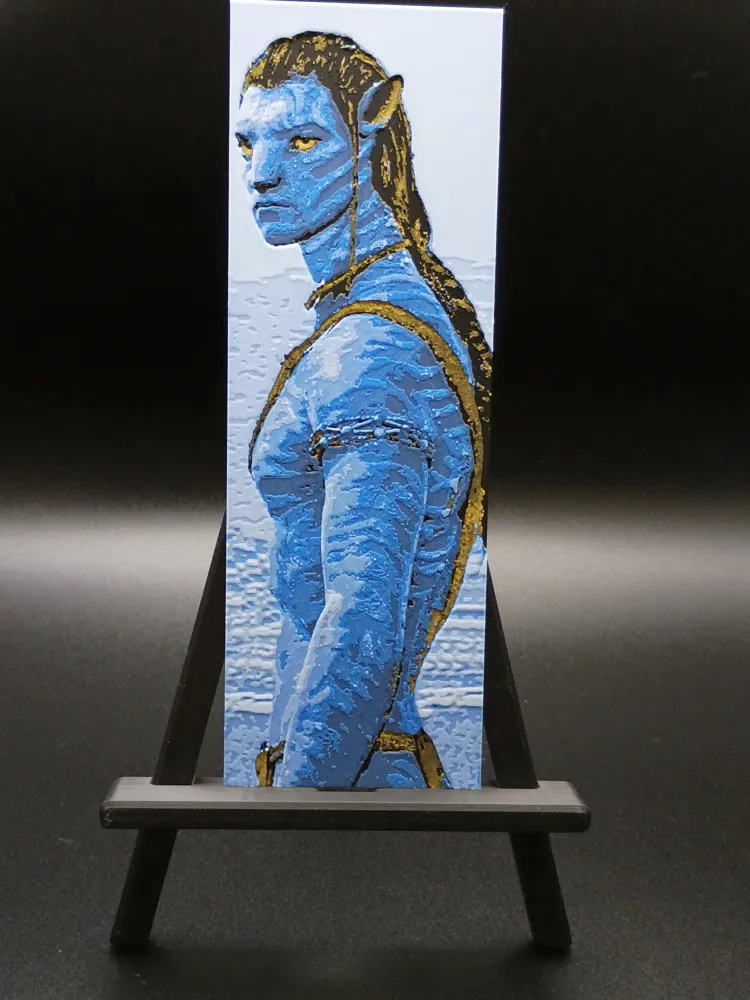 Jake Skully, Avatar Bookmark by 3djd MakerWorld: Download Free 3D Models