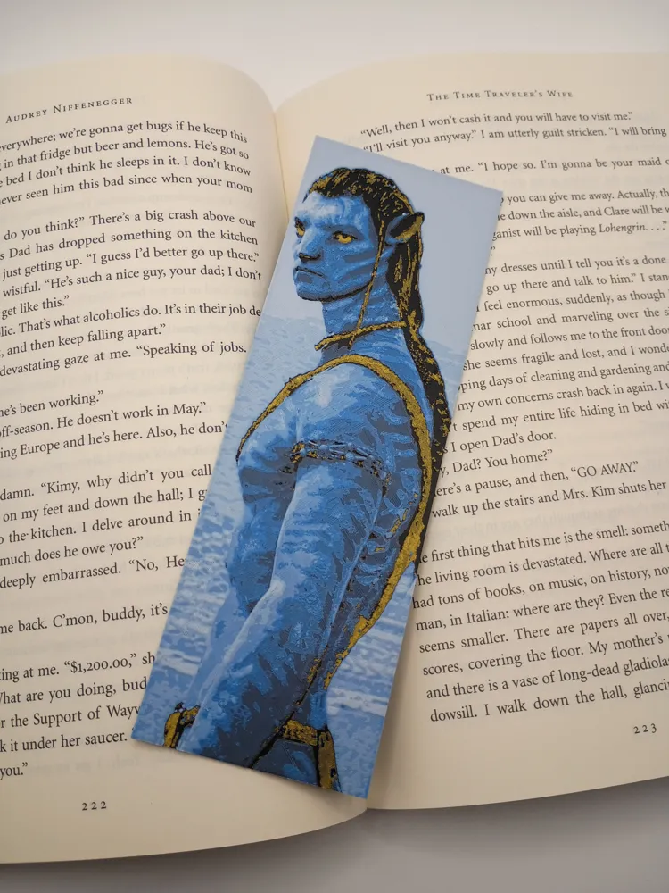 Jake Skully, Avatar Bookmark by 3djd MakerWorld: Download Free 3D Models