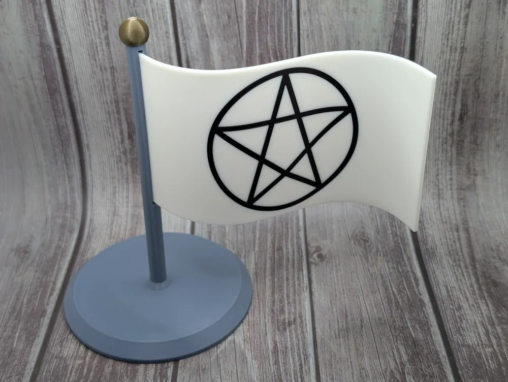 Pagan Flag - Free 3D Print Model - MakerWorld