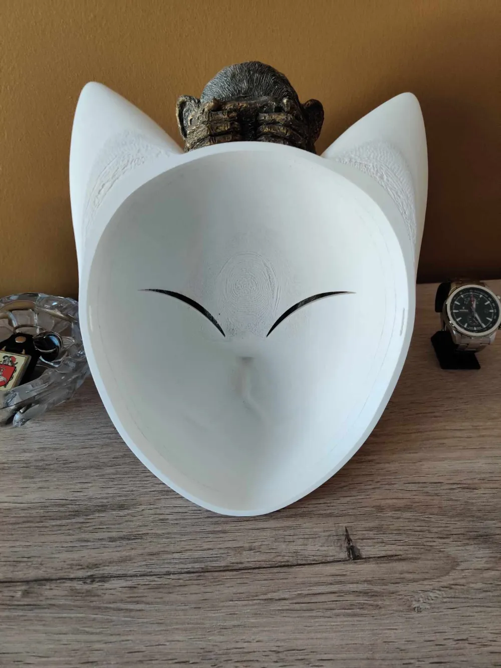 blank demon slayer mask: Makomo style - Free 3D Print Model - MakerWorld
