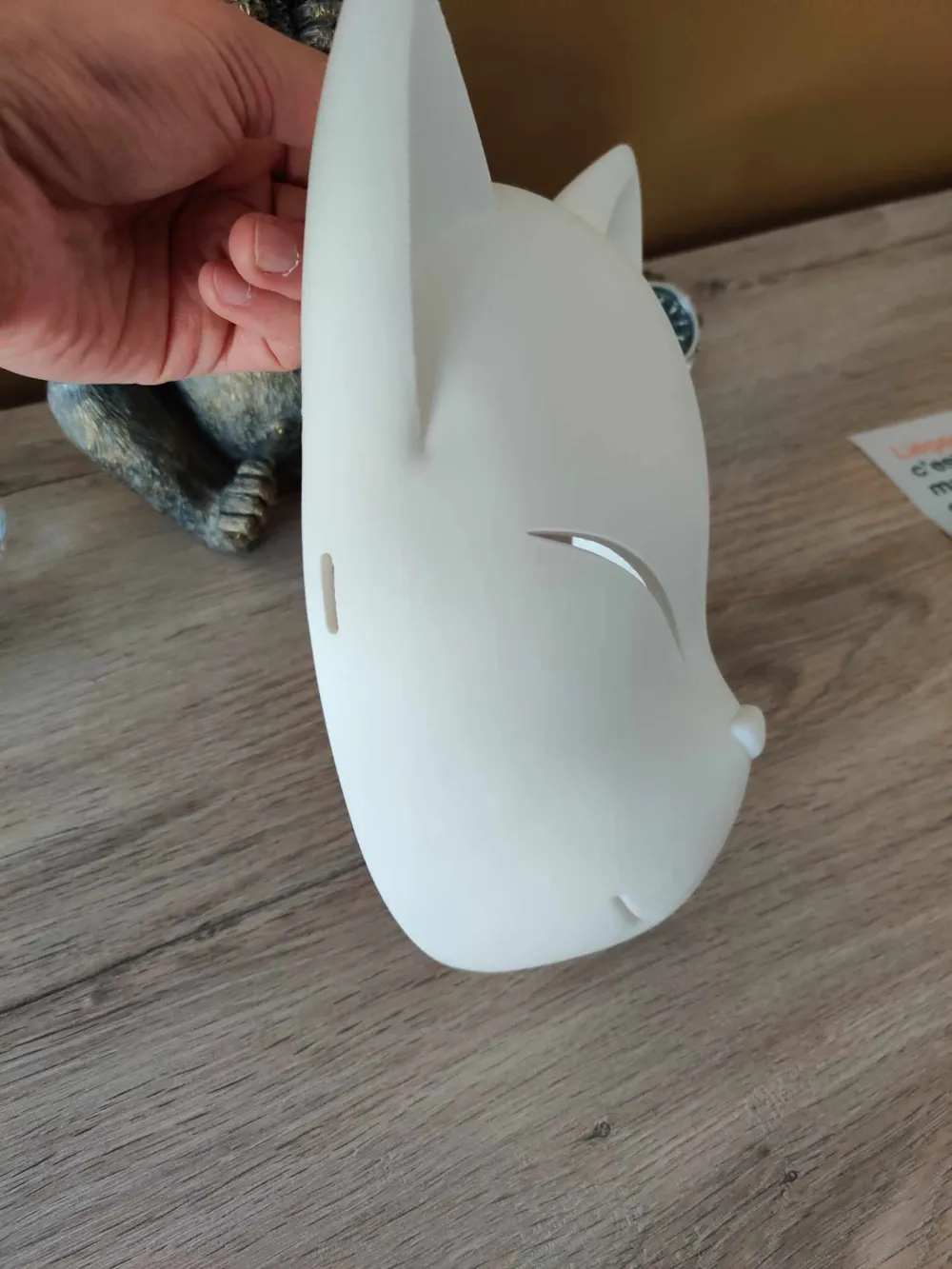 blank demon slayer mask: Makomo style - Free 3D Print Model - MakerWorld