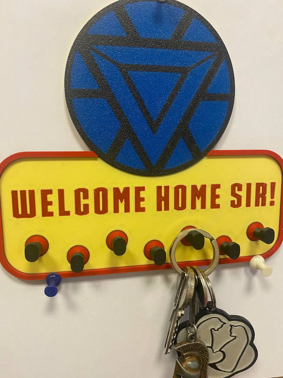 Iron Man Key Holder - Welcome home, Sir! by ZEMTSLAB - MakerWorld