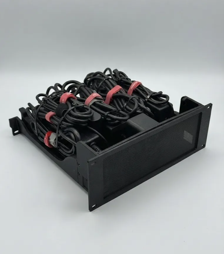 2U Power Supplies Shelf (for KWS rack) - Free 3D Print Model - MakerWorld