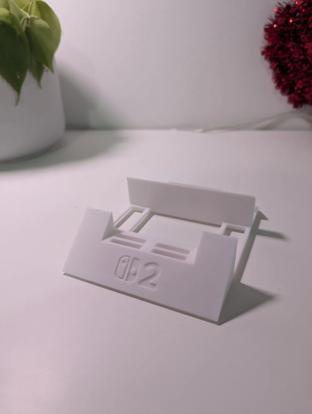 Nintendo Switch 2 Dock Holder Stand Base - Free 3D Print Model - MakerWorld