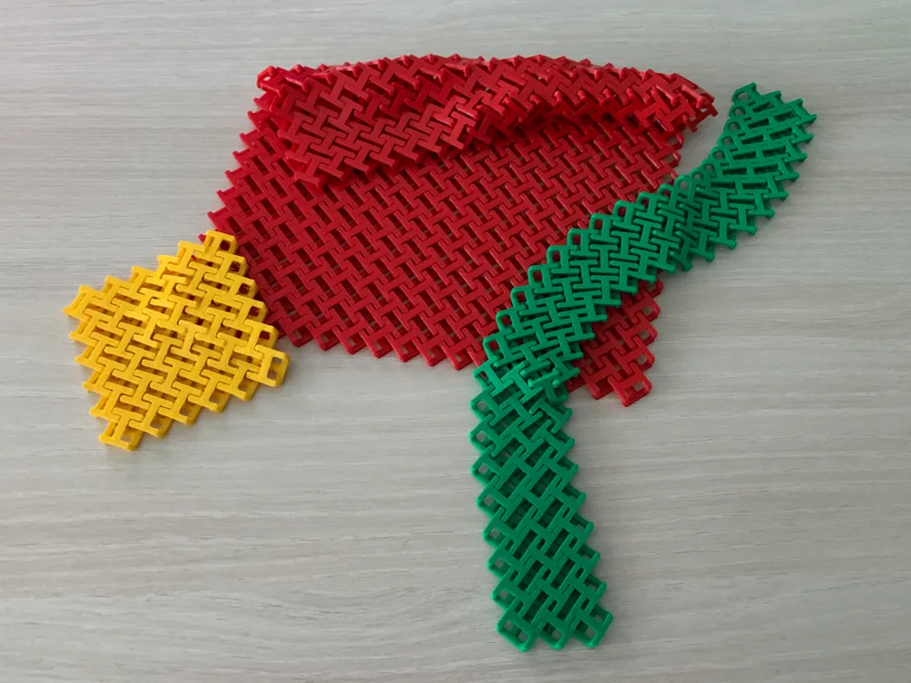 Flexible Chainmail / Flexible Fabric by Xeraj - MakerWorld