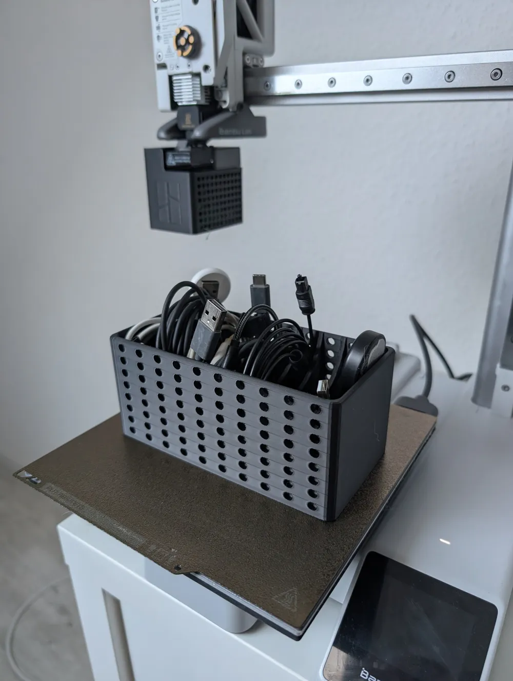 Modular Cable Organizer with Compartments by IgorDrago MakerWorld ...
