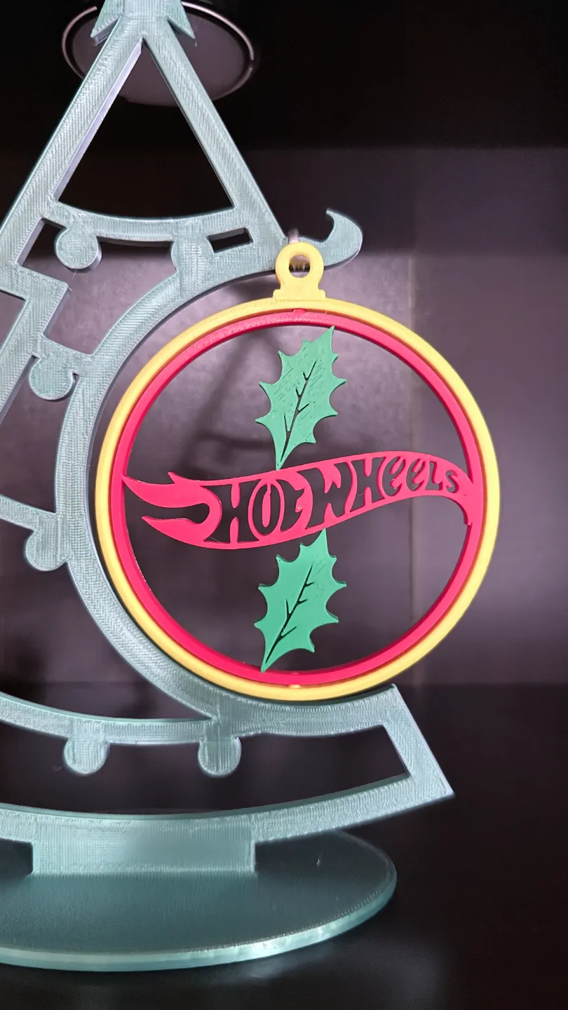 Hot Wheels Christmas ornament by Redbull33 MakerWorld: Download Free 3D ...
