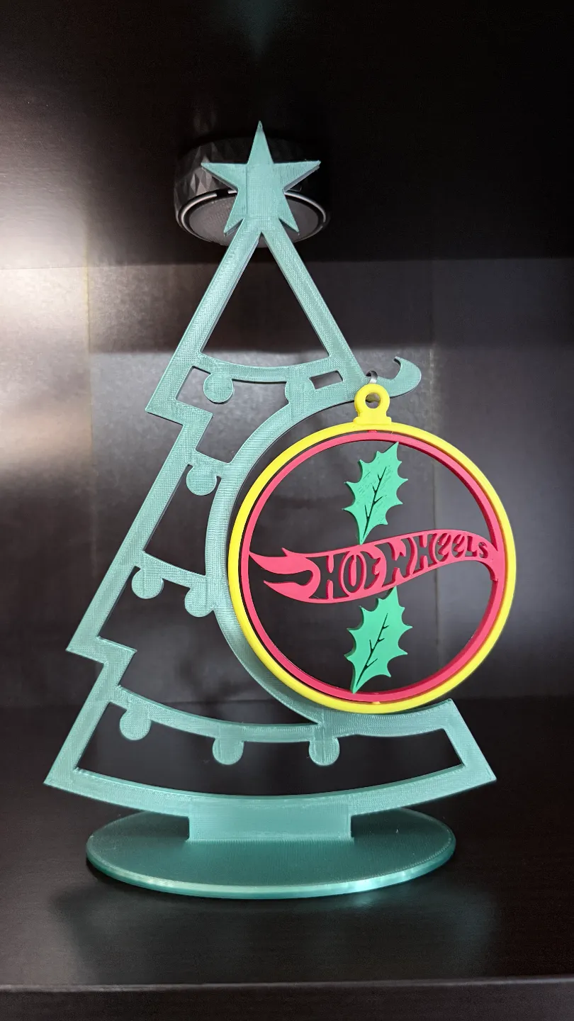 Hot Wheels Christmas ornament by Redbull33 MakerWorld: Download Free 3D ...