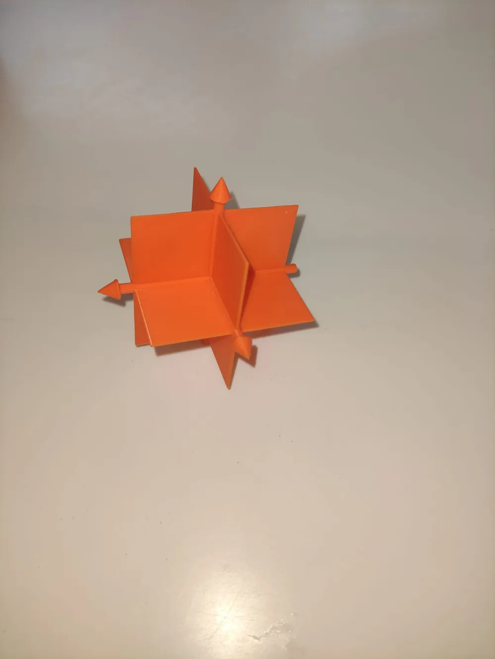 3D Cartesian Coordinate System with Planes (XYZ) - Free 3D Print Model ...
