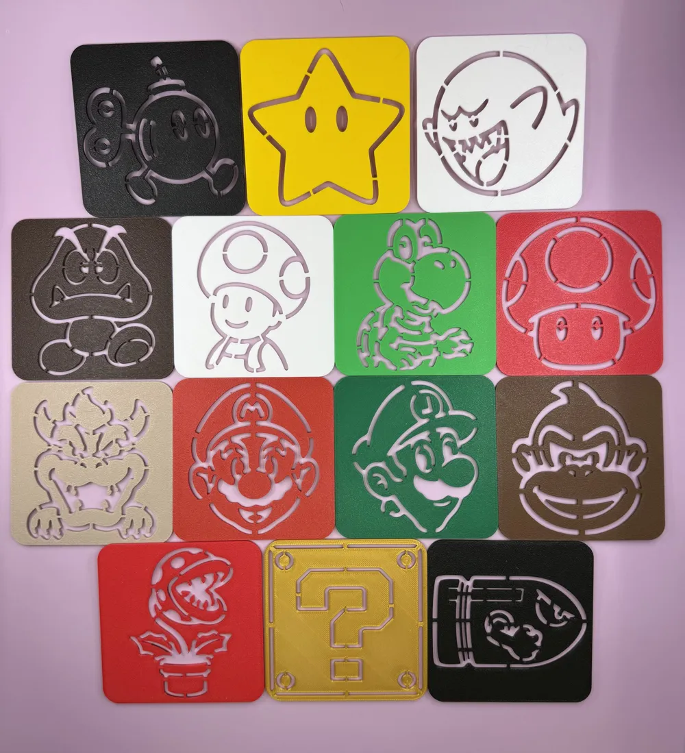 Star - drawing stencil for kids - Free 3D Print Model - MakerWorld