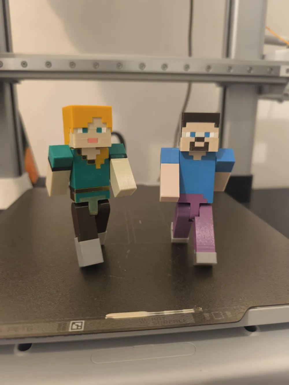 Minecraft Steve model - AMS by 3D Crafting MakerWorld: Download Free 3D ...