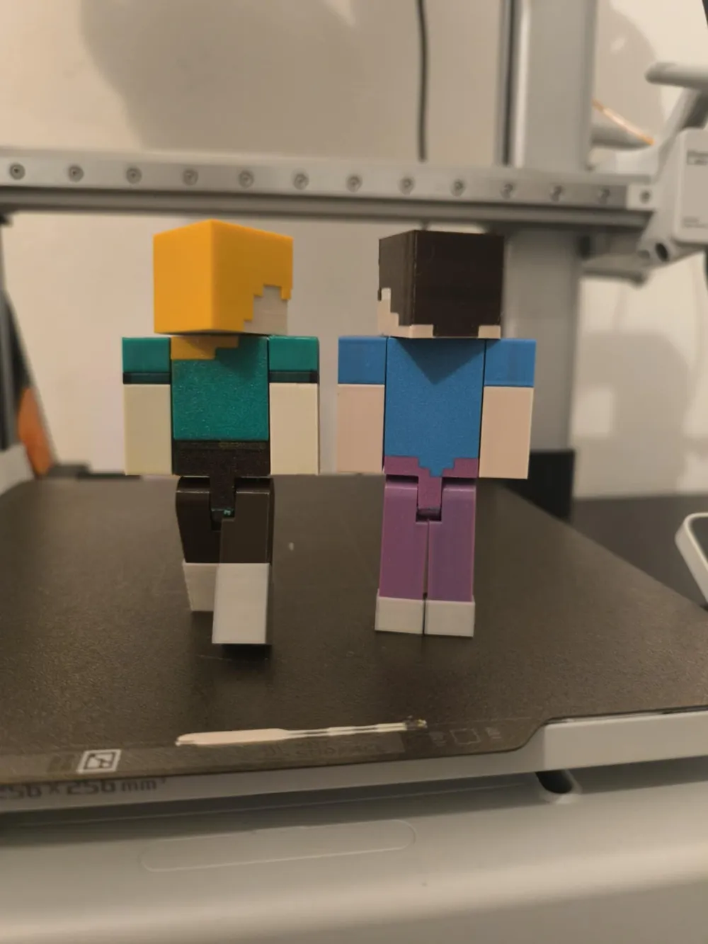 Minecraft Steve model - AMS - Free 3D Print Model - MakerWorld