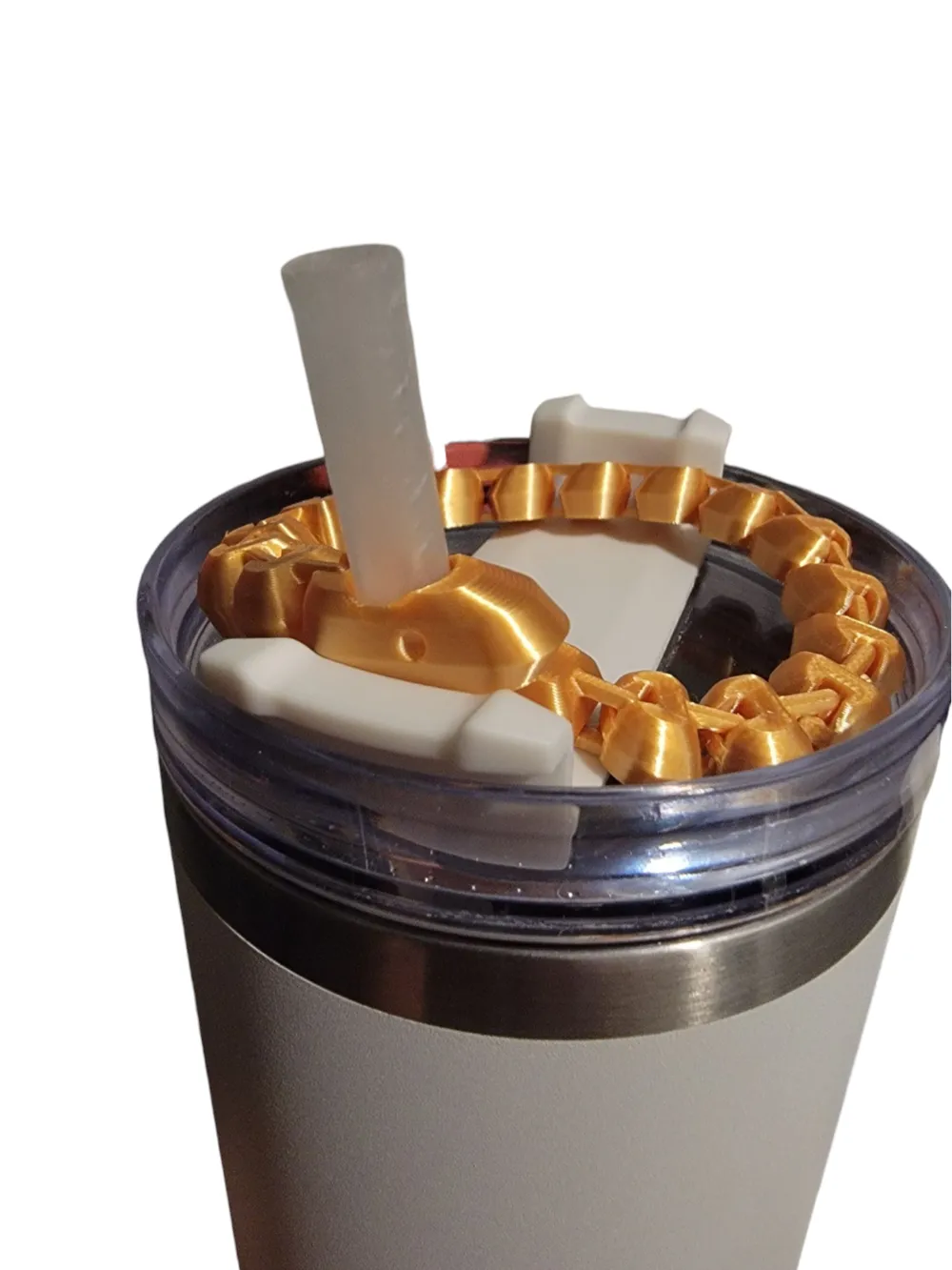 Articulated Snake Straw Topper - Fits Stanley - Free 3D Print Model ...