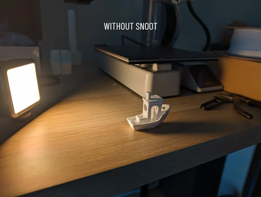 Parametric snoot for led lights by cymon MakerWorld: Download Free 3D ...