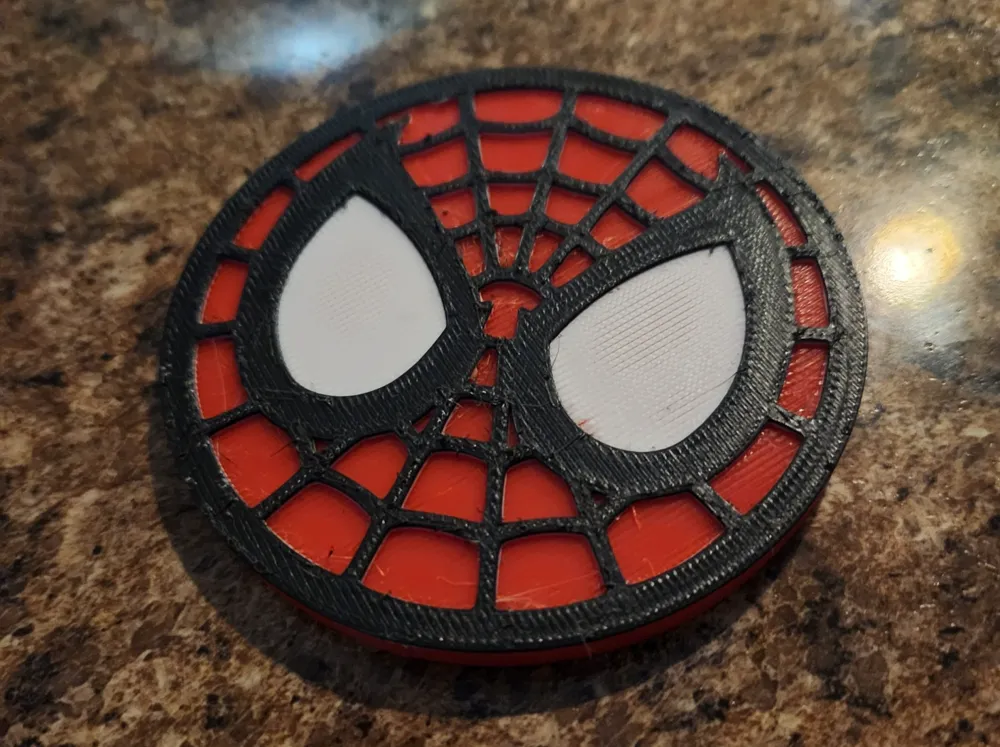 Spiderman Coaster by 3dPrintasticModels MakerWorld: Download Free 3D Models