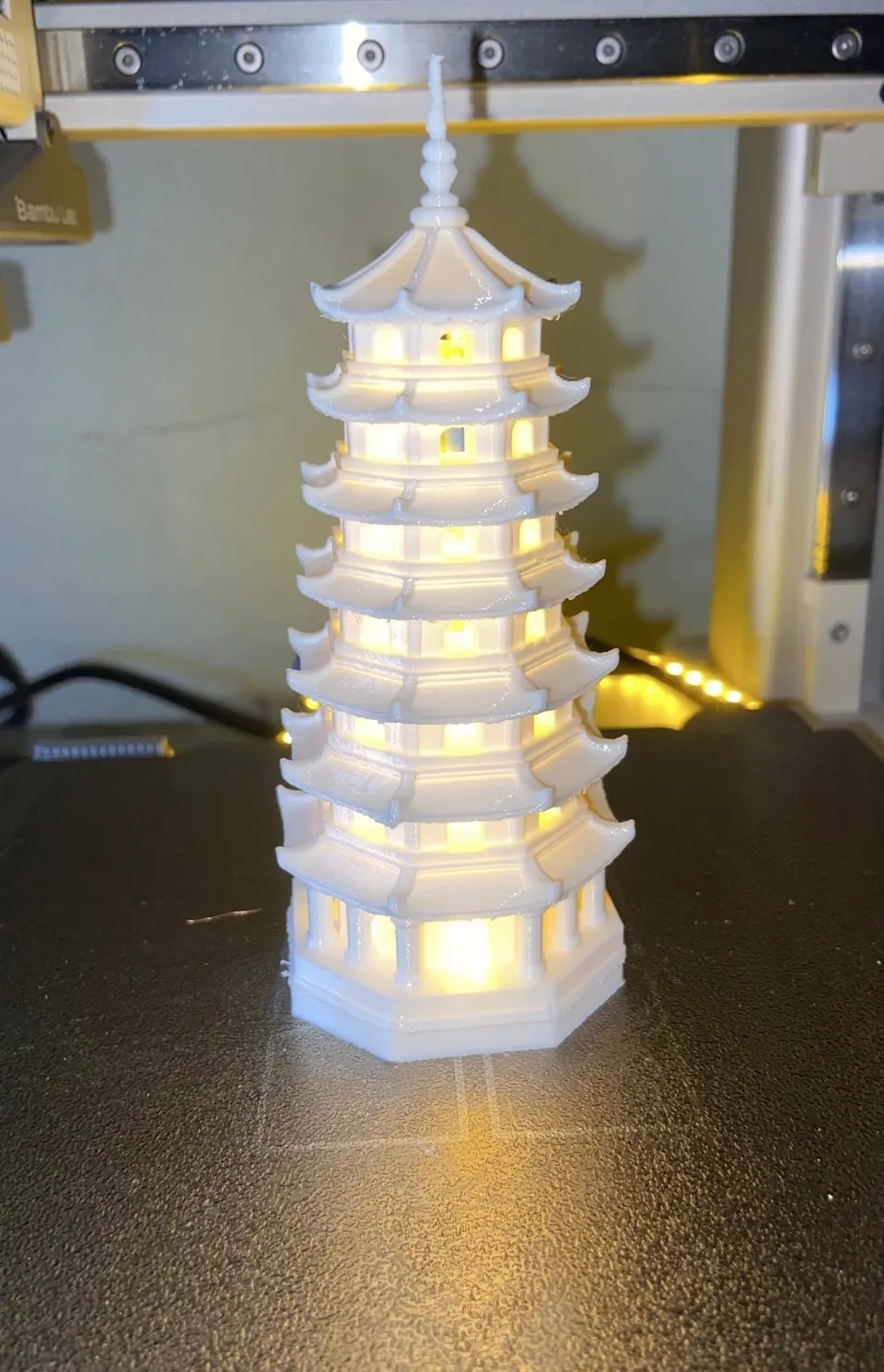 Octagonal Pagoda Lighting - Free 3D Print Model - MakerWorld