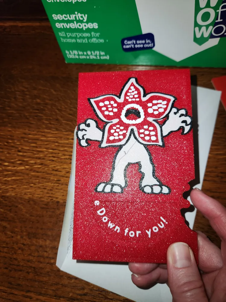 Interactive Gift Card Holder - Monster - Free 3D Print Model - MakerWorld