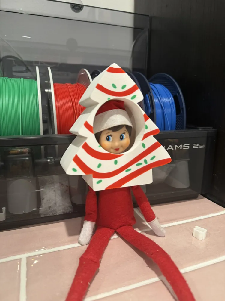 Elf on the Shelf Little Debbie Christmas Tree by The Printcess Diaries ...