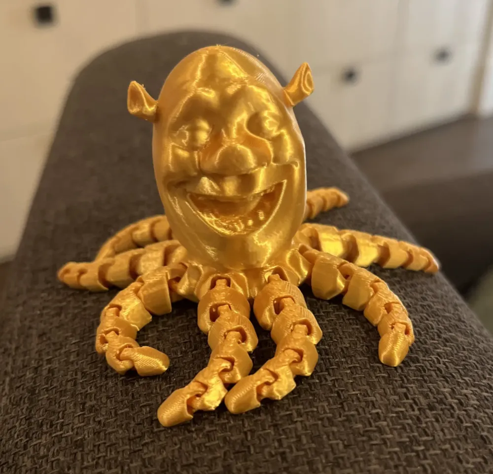Shrektopus - Shrek Octopus - Free 3D Print Model - MakerWorld