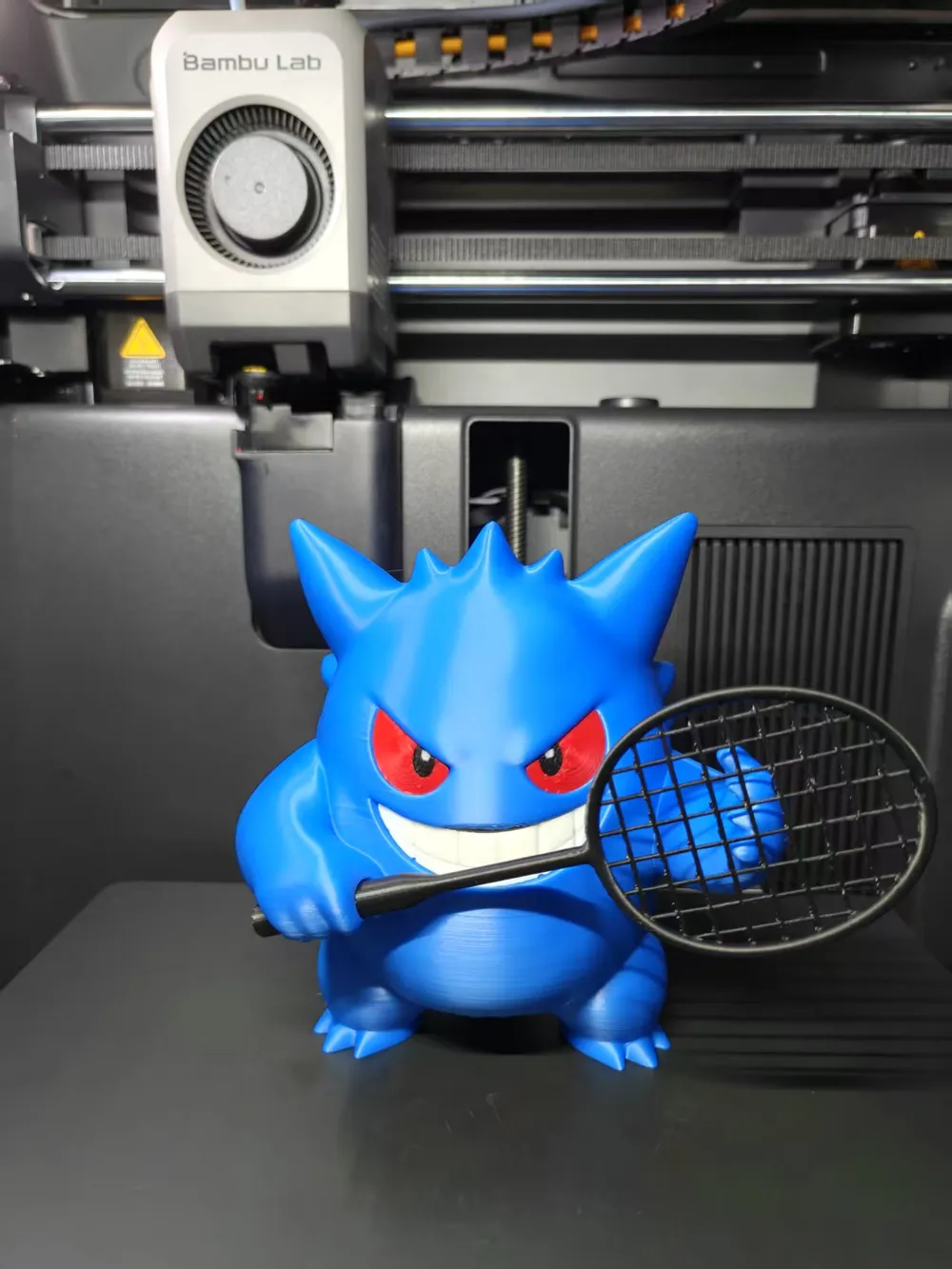 Gengar Gengar playing badminton Pokemon Pikachu Nintendo - Free 3D ...